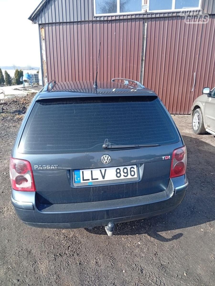 Volkswagen Passat 2003 Kauņa, ar dzinēja tilpumu 1.90 L un nobraukumu 40 tūkst. km par 1500 €, foto 3 vietnē AUTOMOTO.COM.LV