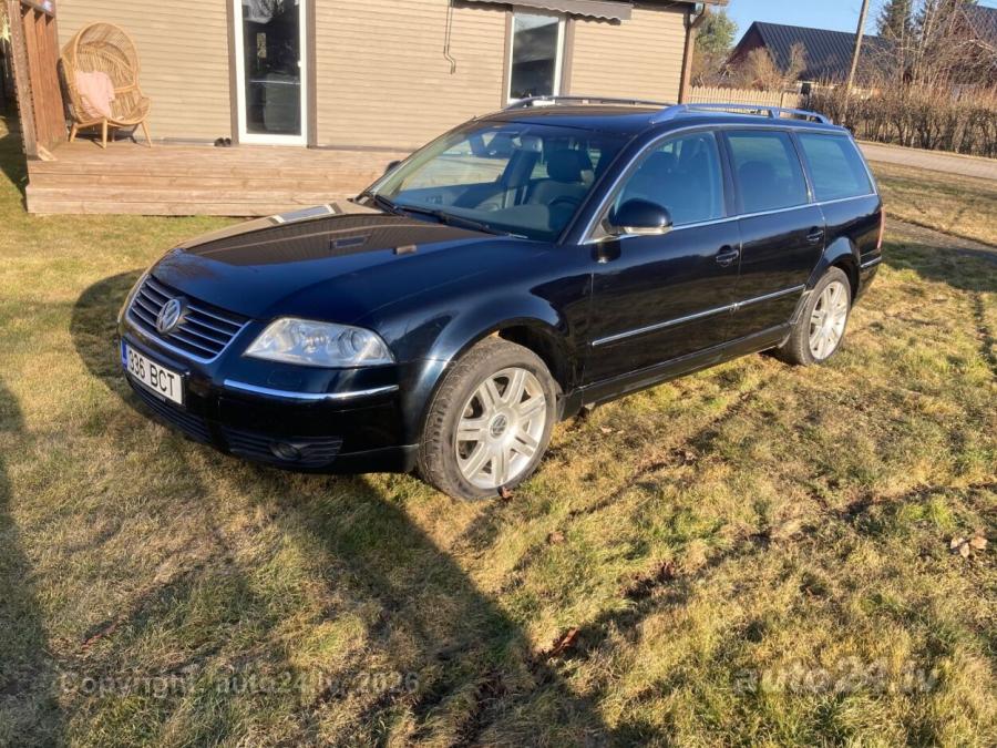 Volkswagen Passat 2003 Tartu, ar dzinēja tilpumu 2.50 L un nobraukumu 307 tūkst. km par 2200 €, foto 1 vietnē AUTOMOTO.COM.LV