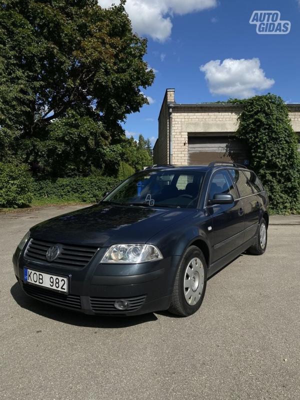Volkswagen Passat 2003 in Vilnius, with an engine capacity of 1.90 L and mileage of 316 thousand km for 1450 €, photo 1 on AUTOMOTO.COM.LV