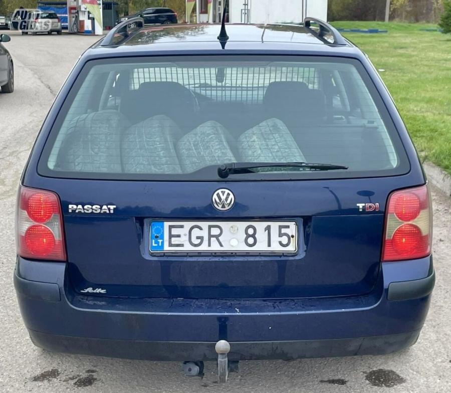 Volkswagen Passat 2003 in Kaunas, with an engine capacity of 1.90 L and mileage of 271 thousand km for 1000 €, photo 9 on AUTOMOTO.COM.LV