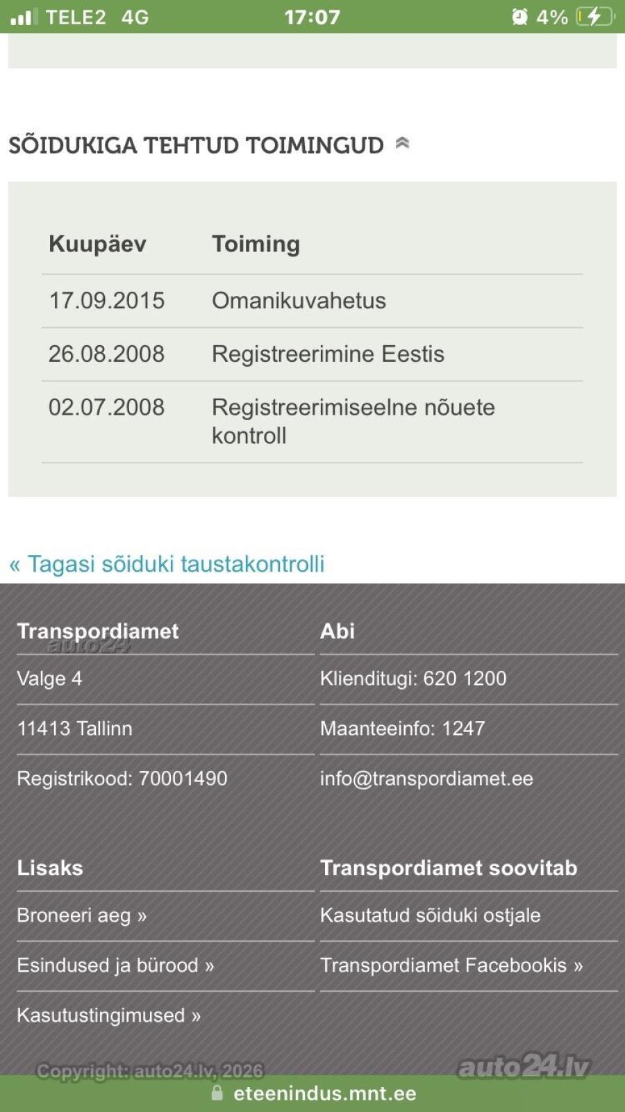 Volkswagen Passat 2004 in Tartu, with an engine capacity of 1.90 L and mileage of 400 thousand km for 2200 €, photo 25 on AUTOMOTO.COM.LV