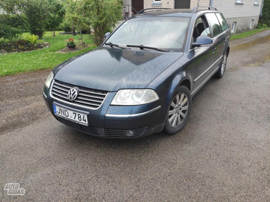 Volkswagen Passat 2004 in Vilnius, with an engine capacity of 1.90 L and mileage of 0 thousand km for 999 €, photo 1 on AUTOMOTO.COM.LV