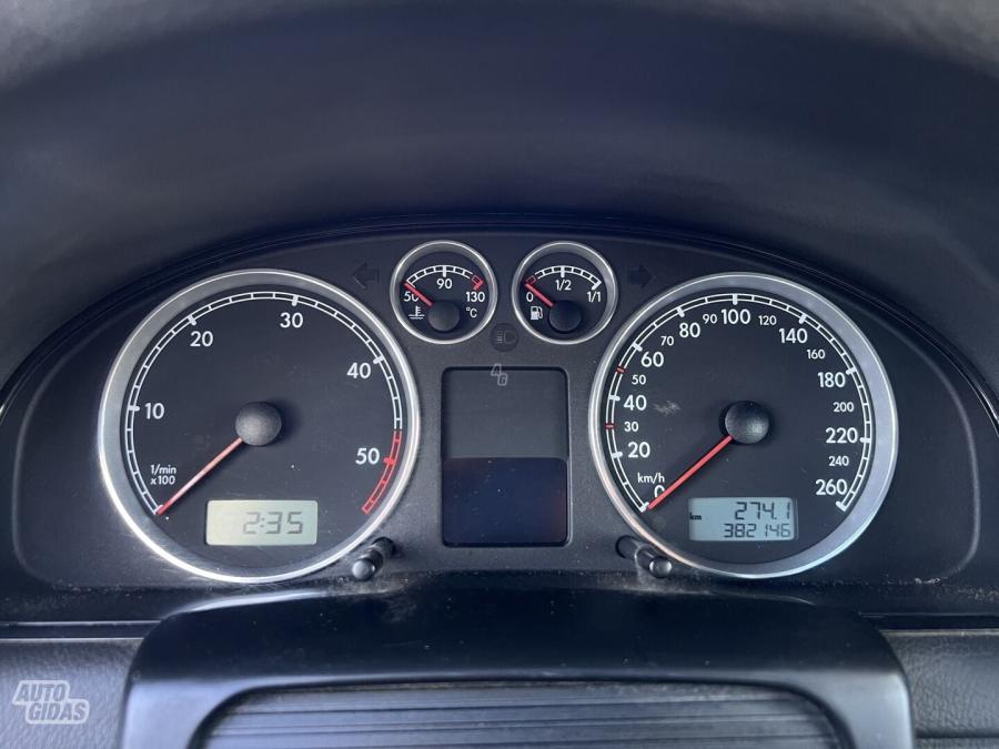 Volkswagen Passat 2005 in Alytus, with an engine capacity of 1.90 L and mileage of 383 thousand km for 2550 €, photo 24 on AUTOMOTO.COM.LV