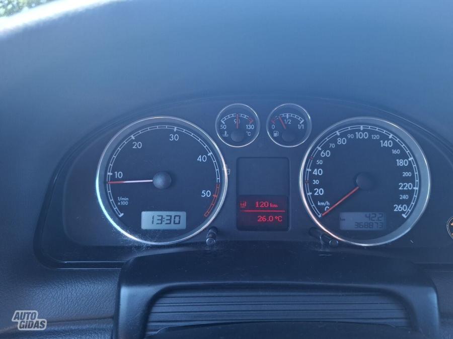Volkswagen Passat 2005 in Vilkaviskis, with an engine capacity of 1.90 L and mileage of 369 thousand km for 1900 €, photo 13 on AUTOMOTO.COM.LV