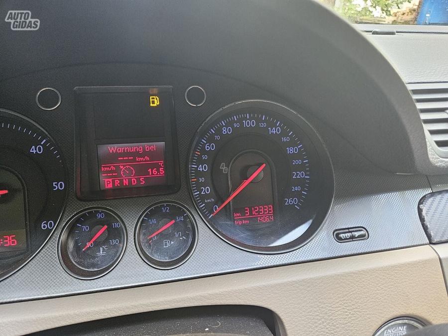 Volkswagen Passat 2007 in Prienai, with an engine capacity of 2.00 L and mileage of 312 thousand km for 1000 €, photo 17 on AUTOMOTO.COM.LV