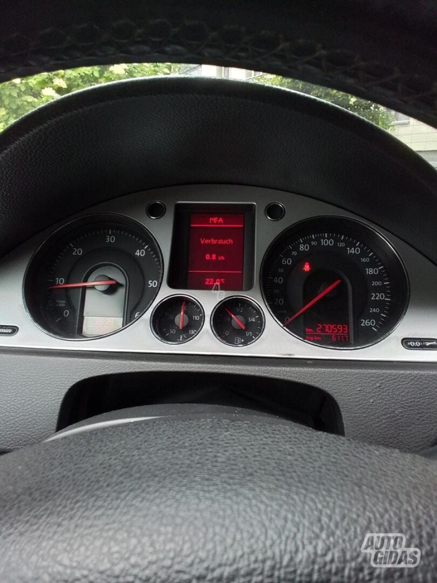 Volkswagen Passat 2008 in Marijampole, with an engine capacity of 2.00 L and mileage of 271 thousand km for 2600 €, photo 13 on AUTOMOTO.COM.LV
