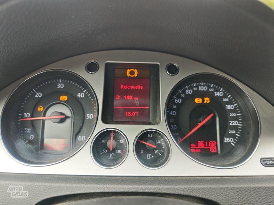 Volkswagen Passat 2008 in Vilnius, with an engine capacity of 2.00 L and mileage of 361 thousand km for 790 €, photo 10 on AUTOMOTO.COM.LV