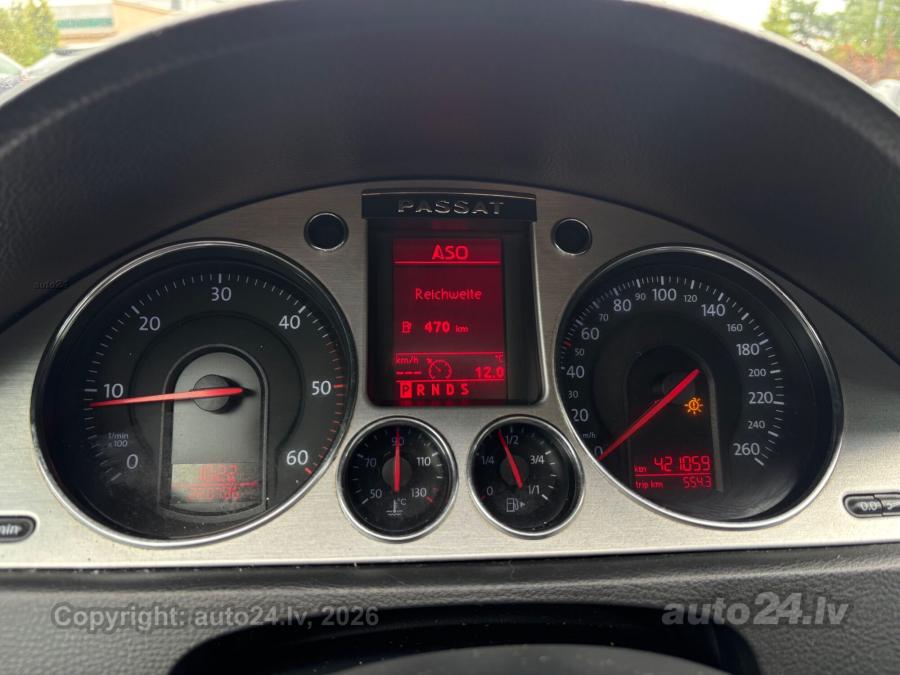Volkswagen Passat 2008 in Tallinn, with an engine capacity of 2.00 L and mileage of 420 thousand km for 1799 €, photo 13 on AUTOMOTO.COM.LV