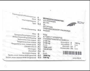 Фольксваген Пассат 2013 в Каунас, объемом двигателя 1.97 л и пробегом 240 тыс. км за 6300 €, фото 25 на AUTOMOTO.COM.LV