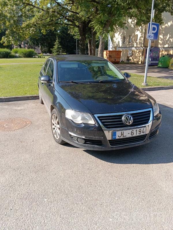 Black Volkswagen passat-variant 2006 in Riga, with an engine capacity of 2.00 L and mileage of 0 thousand km for 500 €, photo 1 on AUTOMOTO.COM.LV
