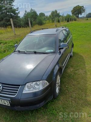 Volkswagen passat-variant 2005 in Riga on AUTOMOTO.COM.LV Blue Volkswagen passat-variant 2005 in Riga, with an engine capacity of 1.90 L and mileage of 480 thousand km for 1000 ā¬, photo 1 on AUTOMOTO.COM.LV