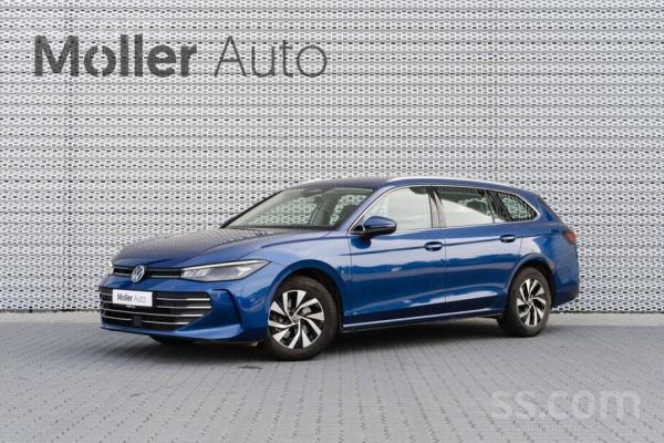 Blue Volkswagen passat-variant 2024 in Riga, with an engine capacity of 1.50 L and mileage of 67 thousand km for 29990 €, photo 1 on AUTOMOTO.COM.LV