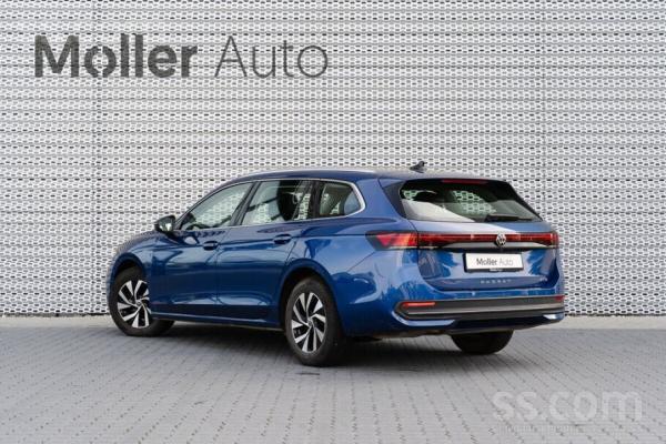 Blue Volkswagen passat-variant 2024 in Riga, with an engine capacity of 1.50 L and mileage of 67 thousand km for 29990 €, photo 4 on AUTOMOTO.COM.LV