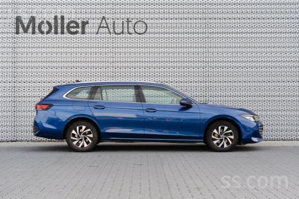 Blue Volkswagen passat-variant 2024 in Riga, with an engine capacity of 1.50 L and mileage of 67 thousand km for 29990 €, photo 6 on AUTOMOTO.COM.LV
