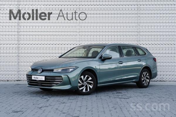 Green Volkswagen passat-variant 2024 in Riga, with an engine capacity of 1.50 L and mileage of 61 thousand km for 29900 €, photo 1 on AUTOMOTO.COM.LV