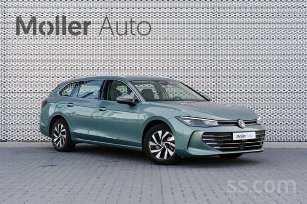 Green Volkswagen passat-variant 2024 in Riga, with an engine capacity of 1.50 L and mileage of 61 thousand km for 29900 €, photo 3 on AUTOMOTO.COM.LV