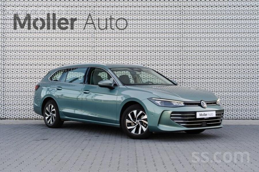 Green Volkswagen passat-variant 2024 in Riga, with an engine capacity of 1.50 L and mileage of 61 thousand km for 29900 €, photo 3 on AUTOMOTO.COM.LV