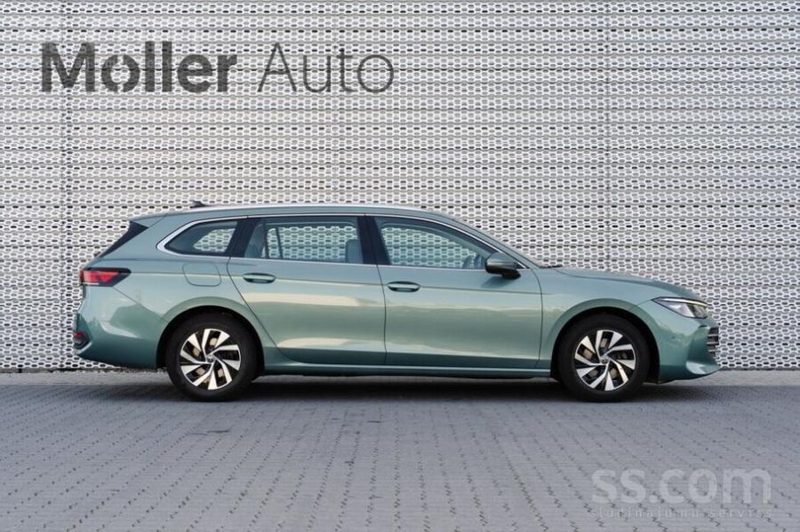 Green Volkswagen passat-variant 2024 in Riga, with an engine capacity of 1.50 L and mileage of 61 thousand km for 29900 €, photo 6 on AUTOMOTO.COM.LV