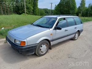 Pelēks Volkswagen passat-variant 1992 Balvi, ar dzinēja tilpumu 1.90 L un nobraukumu 373 tūkst. km par 600 €, foto  vietnē AUTOMOTO.COM.LV