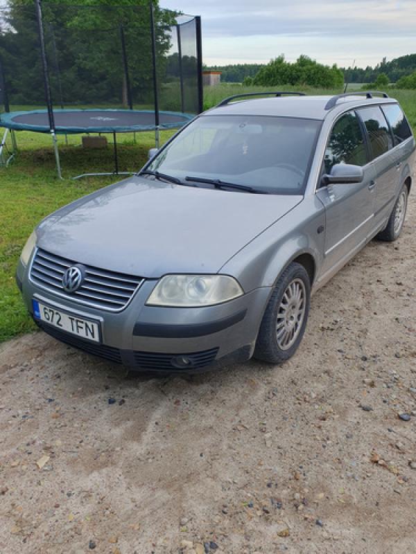 Grey Volkswagen passat-variant 2002 in Viljandi, with an engine capacity of 96.00 L and mileage of 0 thousand km for 1700 €, photo 1 on AUTOMOTO.COM.LV