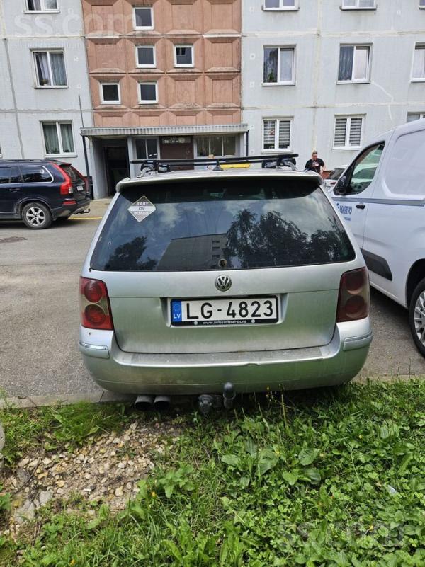 Grey Volkswagen passat-variant 2002 in Riga, with an engine capacity of 1.90 L and mileage of 374 thousand km for 700 €, photo 1 on AUTOMOTO.COM.LV