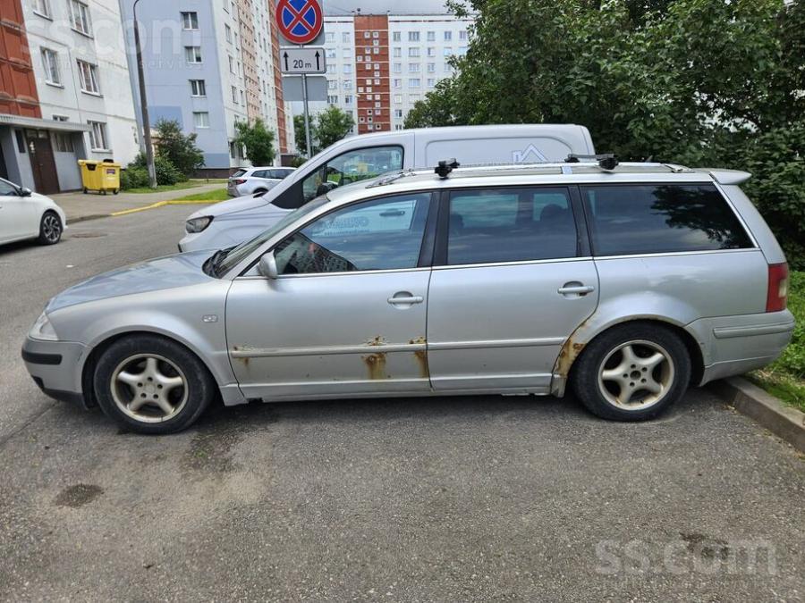 Серый Фольксваген Пассат Вариант 2002 в Рига, объемом двигателя 1.90 л и пробегом 374 тыс. км за 700 €, фото 5 на AUTOMOTO.COM.LV