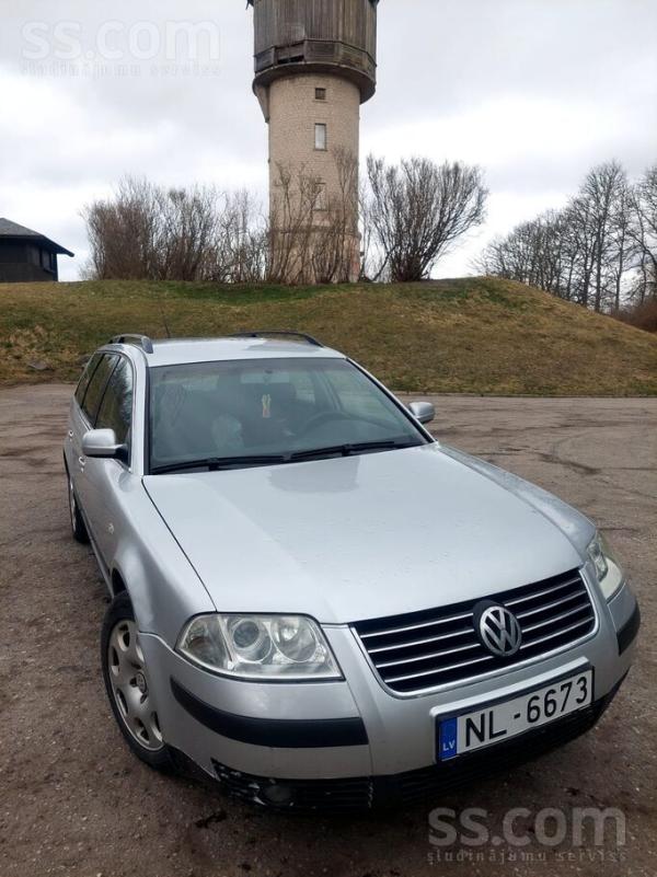 Pelēks Volkswagen passat-variant 2003 Talsi, ar dzinēja tilpumu 1.90 L un nobraukumu 268 tūkst. km par 1300 €, foto 1 vietnē AUTOMOTO.COM.LV