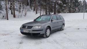 Grey Volkswagen passat-variant 2004 in Aluksne, with an engine capacity of 1.90 L and mileage of 0 thousand km for 1450 €, photo  on AUTOMOTO.COM.LV