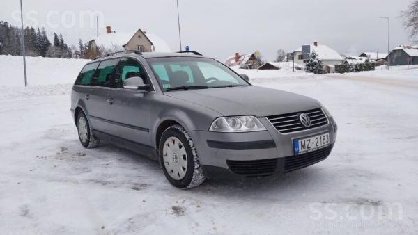 Grey Volkswagen passat-variant 2004 in Aluksne, with an engine capacity of 1.90 L and mileage of 0 thousand km for 1450 €, photo 2 on AUTOMOTO.COM.LV
