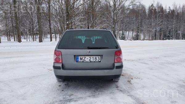 Grey Volkswagen passat-variant 2004 in Aluksne, with an engine capacity of 1.90 L and mileage of 0 thousand km for 1450 €, photo 7 on AUTOMOTO.COM.LV