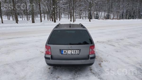 Grey Volkswagen passat-variant 2004 in Aluksne, with an engine capacity of 1.90 L and mileage of 0 thousand km for 1450 €, photo 8 on AUTOMOTO.COM.LV