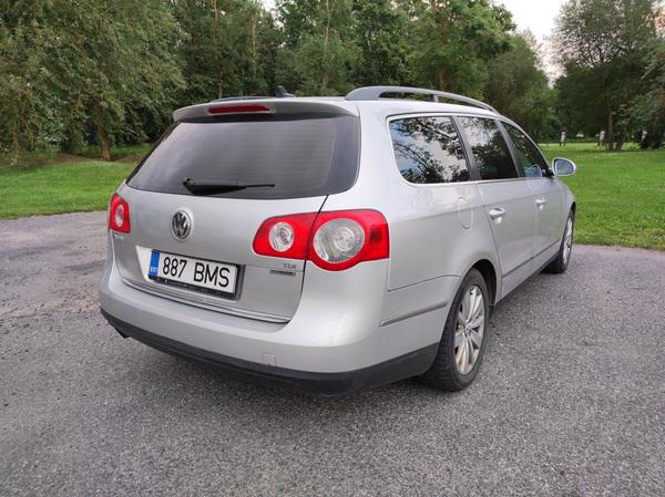 Grey Volkswagen passat-variant 2009 in Rakvere, with an engine capacity of 2.00 L and mileage of 390 thousand km for 2000 €, photo 5 on AUTOMOTO.COM.LV