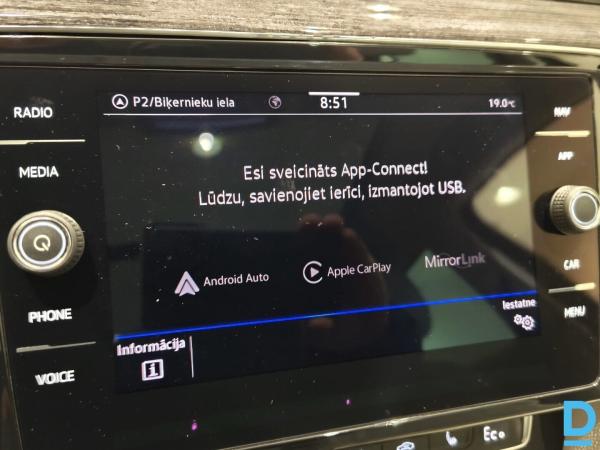 Серый Фольксваген Пассат Вариант 2020 в Рига, объемом двигателя 1.40 л и пробегом 109 тыс. км за 20490 €, фото 7 на AUTOMOTO.COM.LV