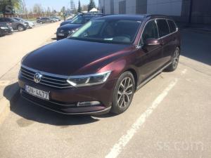 Sarkans Volkswagen passat-variant 2015 Jelgava, ar dzinēja tilpumu 2.00 L un nobraukumu 188 tūkst. km par 13500 €, foto  vietnē AUTOMOTO.COM.LV