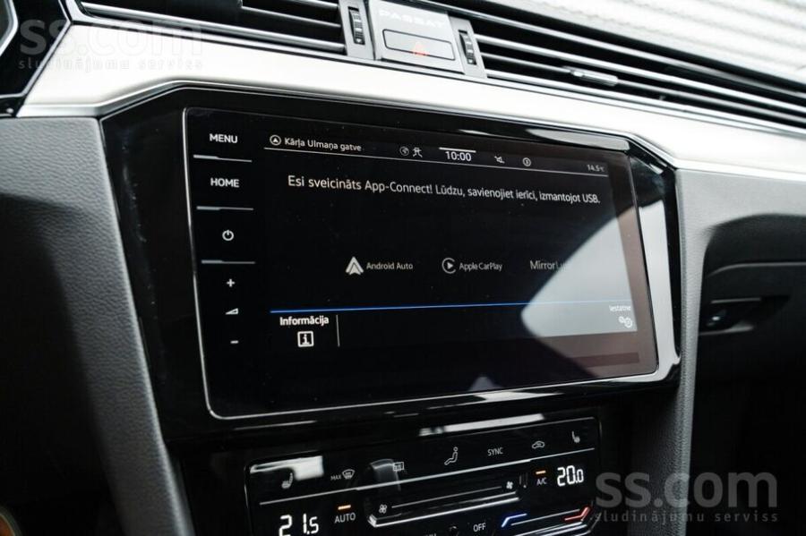 Volkswagen passat-variant 2022 in Riga, with an engine capacity of 2.00 L and mileage of 135 thousand km for 21800 €, photo 19 on AUTOMOTO.COM.LV