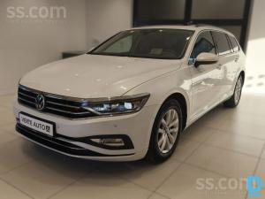 White Volkswagen passat-variant 2021 in Riga, with an engine capacity of 2.00 L and mileage of 231 thousand km for 18490 €, photo 4 on AUTOMOTO.COM.LV