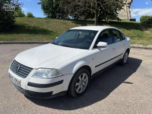 Balts Volkswagen Passat 2001 Kauņa, ar dzinēja tilpumu 1.90 L un nobraukumu 305 tūkst. km par 1280 €, foto  vietnē AUTOMOTO.COM.LV