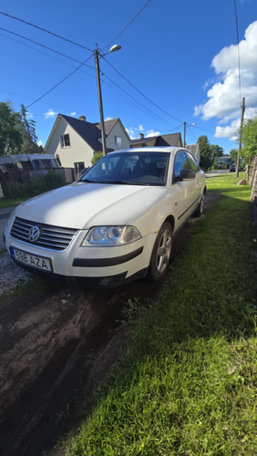 Balts Volkswagen Passat 2001 Jehvi, ar dzinēja tilpumu 1.90 L un nobraukumu 374 tūkst. km par 1100 €, foto 3 vietnē AUTOMOTO.COM.LV