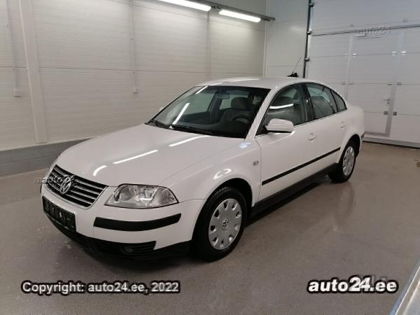 White Volkswagen Passat 2002 in Viljandi, with an engine capacity of 1.90 L and mileage of 254 thousand km for 2790 €, photo 2 on AUTOMOTO.COM.LV