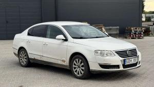 Balts Volkswagen Passat 2006 Radviliškis, ar dzinēja tilpumu 1.90 L un nobraukumu 345 tūkst. km par 995 €, foto 3 vietnē AUTOMOTO.COM.LV