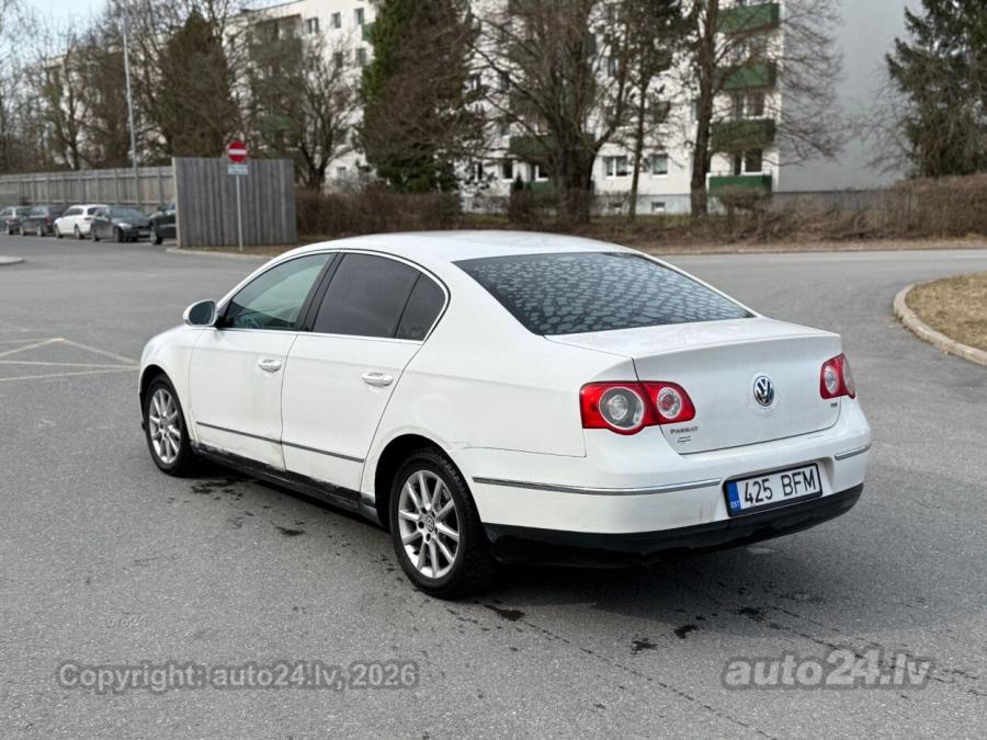 White Volkswagen Passat 2007 in Tartu, with an engine capacity of 1.90 L and mileage of 0 thousand km for 950 €, photo 6 on AUTOMOTO.COM.LV