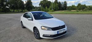 White Volkswagen Passat 2013 in Vilnius, with an engine capacity of 1.98 L and mileage of 330 thousand km for 5500 €, photo 4 on AUTOMOTO.COM.LV