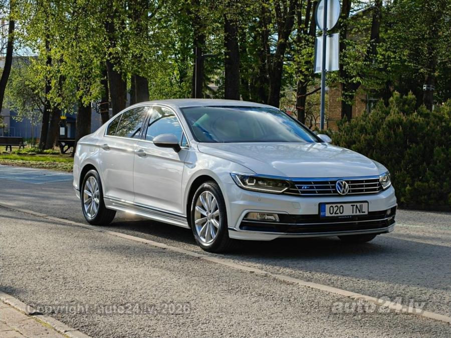 White Volkswagen Passat 2018 in Tallinn, with an engine capacity of 1.50 L and mileage of 75 thousand km for 18500 €, photo 1 on AUTOMOTO.COM.LV