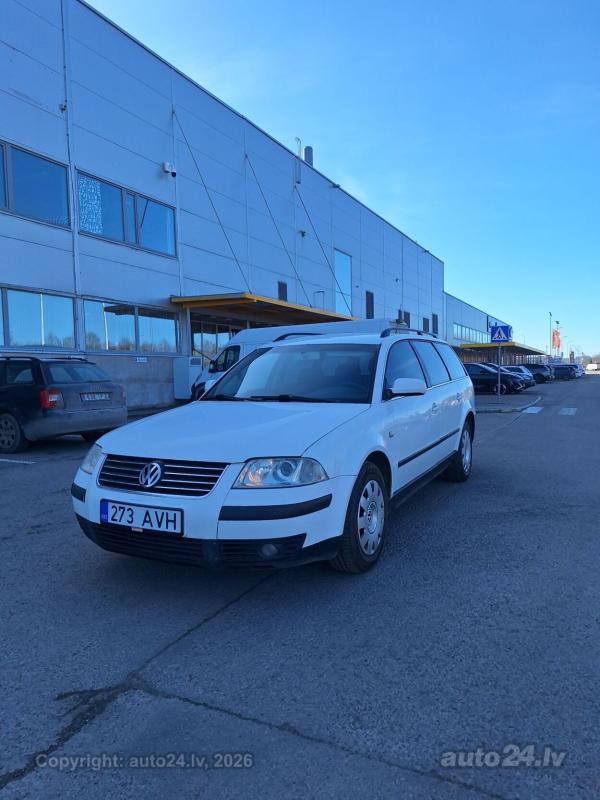 Balts Volkswagen Passat 2001 Tallina, ar dzinēja tilpumu 1.90 L un nobraukumu 0 tūkst. km par 1850 €, foto 1 vietnē AUTOMOTO.COM.LV