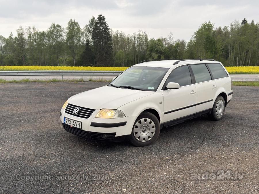 White Volkswagen Passat 2001 in Tallinn, with an engine capacity of 1.90 L and mileage of 490 thousand km for 1900 €, photo 3 on AUTOMOTO.COM.LV