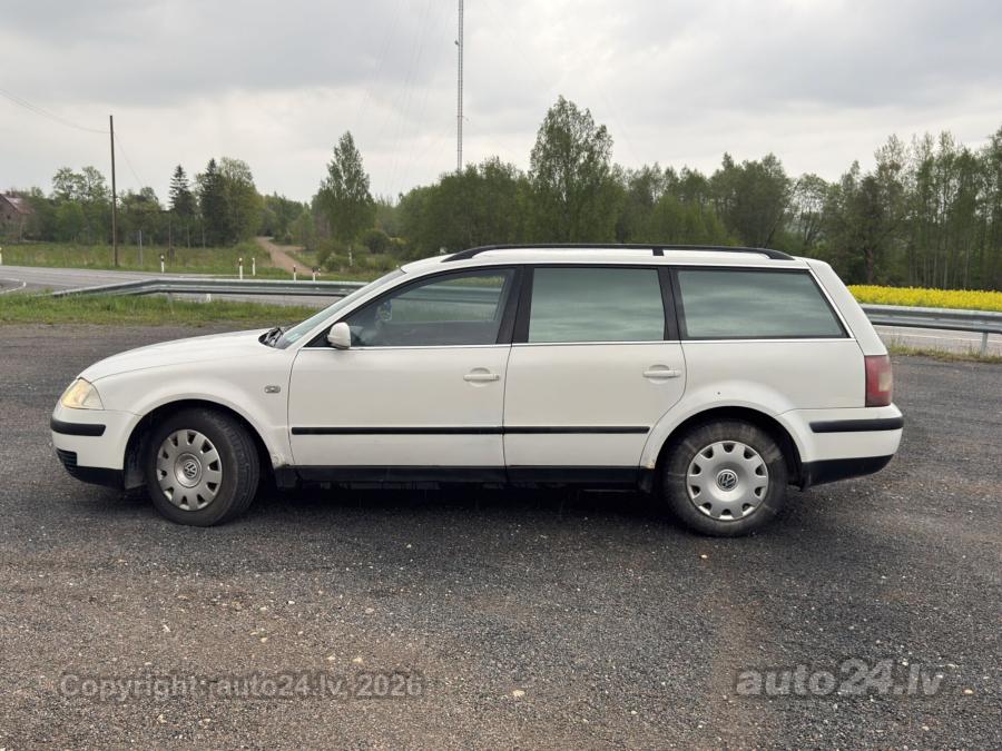 White Volkswagen Passat 2001 in Tallinn, with an engine capacity of 1.90 L and mileage of 490 thousand km for 1900 €, photo 4 on AUTOMOTO.COM.LV