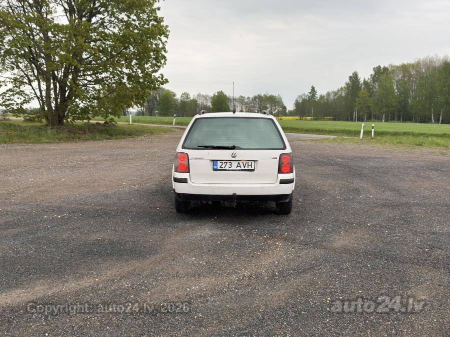 White Volkswagen Passat 2001 in Tallinn, with an engine capacity of 1.90 L and mileage of 490 thousand km for 1900 €, photo 6 on AUTOMOTO.COM.LV