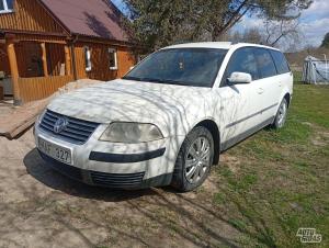 Balts Volkswagen Passat 2002 Viļņa, ar dzinēja tilpumu 1.90 L un nobraukumu 300 tūkst. km par 1150 €, foto  vietnē AUTOMOTO.COM.LV