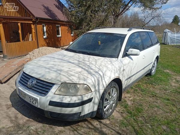 Balts Volkswagen Passat 2002 Viļņa, ar dzinēja tilpumu 1.90 L un nobraukumu 300 tūkst. km par 1150 €, foto 3 vietnē AUTOMOTO.COM.LV