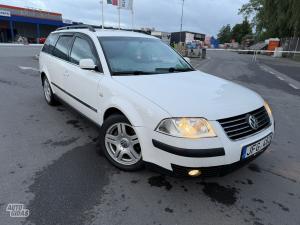 White Volkswagen Passat 2003 in Silute, with an engine capacity of 1.90 L and mileage of 451 thousand km for 1350 €, photo  on AUTOMOTO.COM.LV